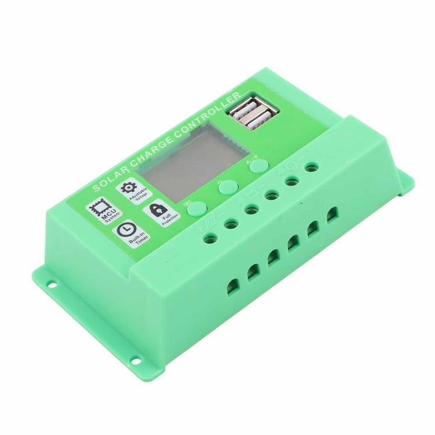 Charge Controller, 3-Stage PWM Charging Management Solar Panel Battery ...