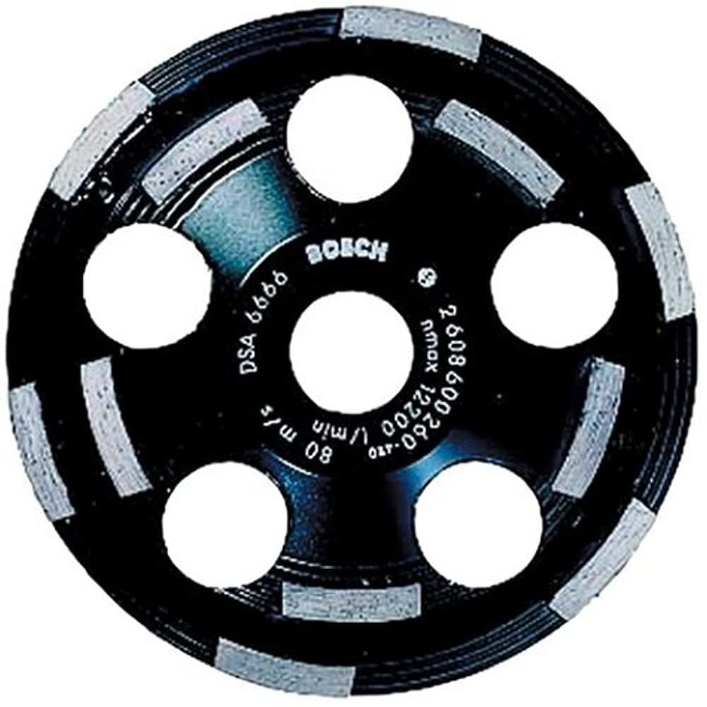 BOSCH DC520 5 Inch Diamond Cup Grinding Wheel for Abrasive Materials ...