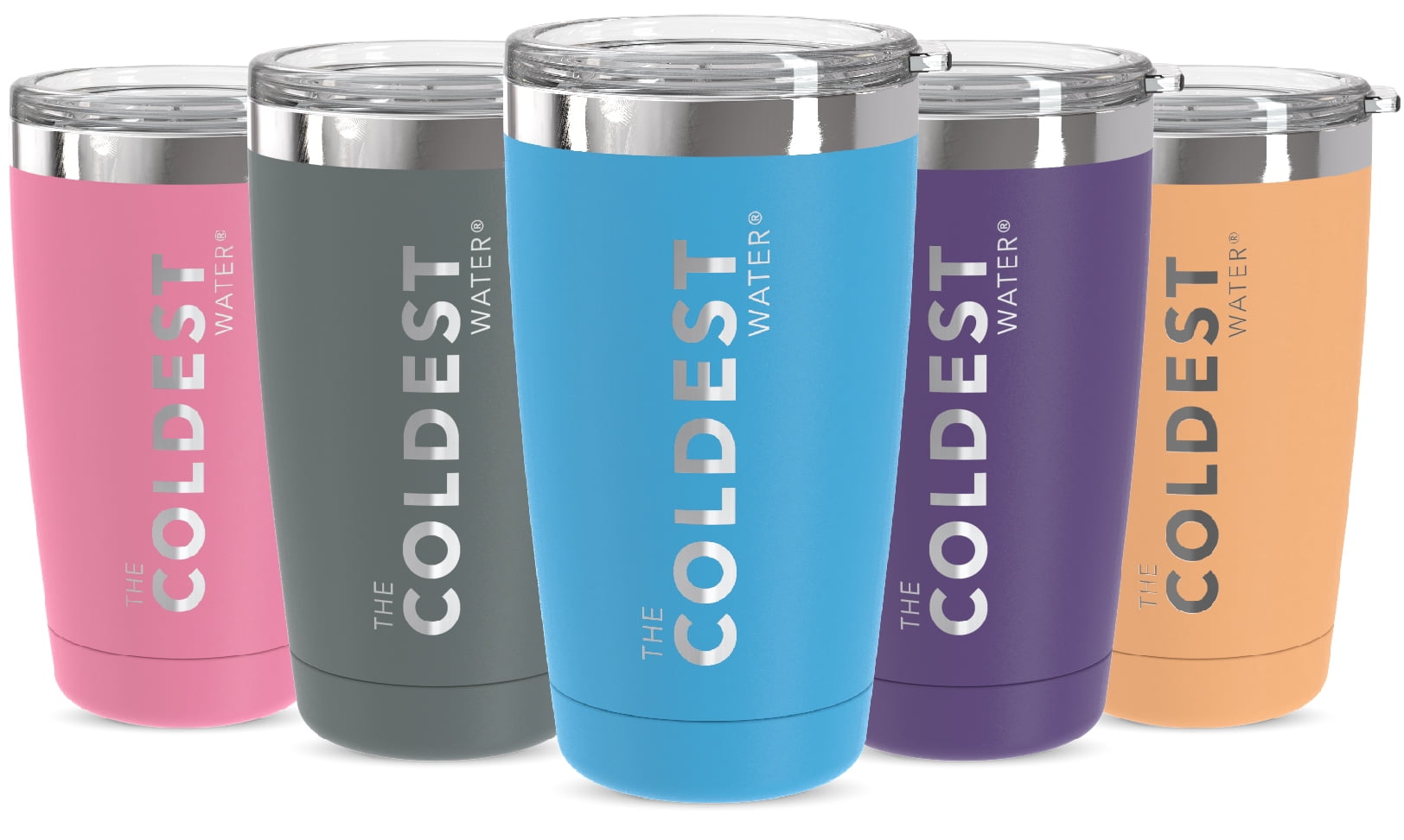 The Coldest Water Insulated Tumbler Cup with Sliding Lid - Reusable ...