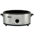 NESCO 6-Qt Electric Slow Oven Cooker Roaster with 750-Watt Porcelain ...
