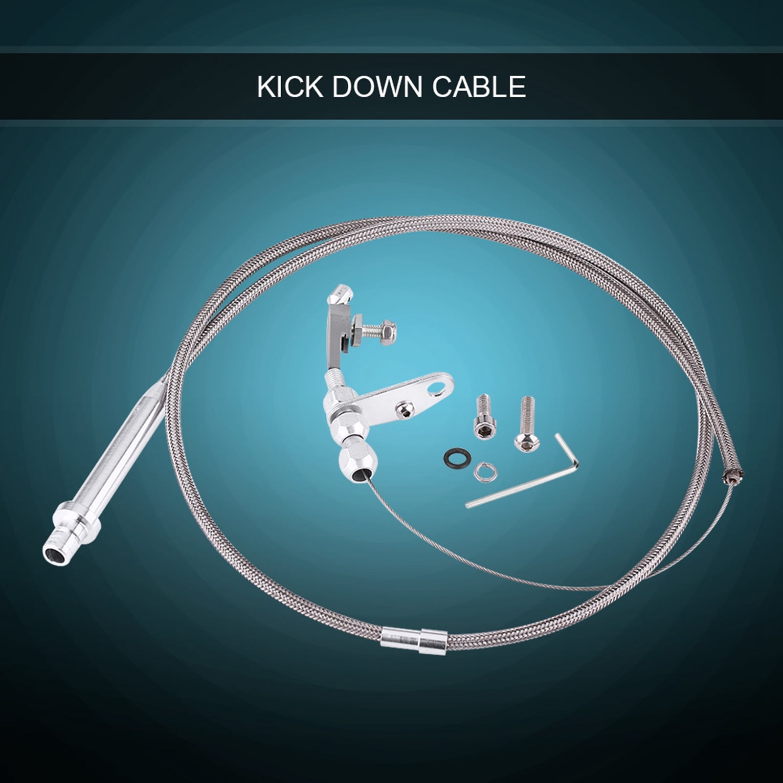 Cable Kickdown, para Chevy TH350 Cable Kickdown de acero inoxidable ...