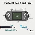 Beijue Portable Handheld Video Game Console for Kids, 16 Bit, 3.0'' LCD ...