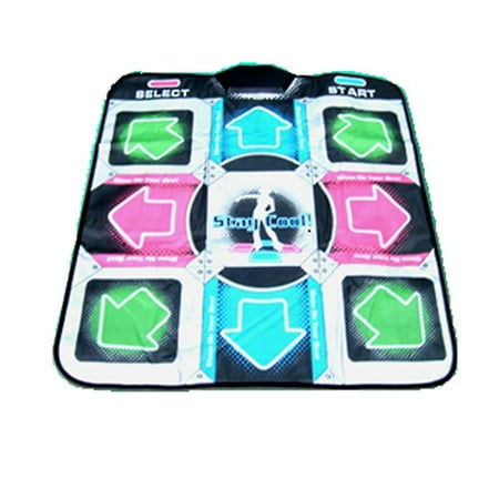 HEIBIN Usb Dancing Mat Wired Dance Mat Musical Game Dance Floor Mat,non ...