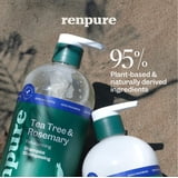 Renpure Tea Tree & Rosemary Rebalancing Shampoo, for All Hair Types, 28 ...