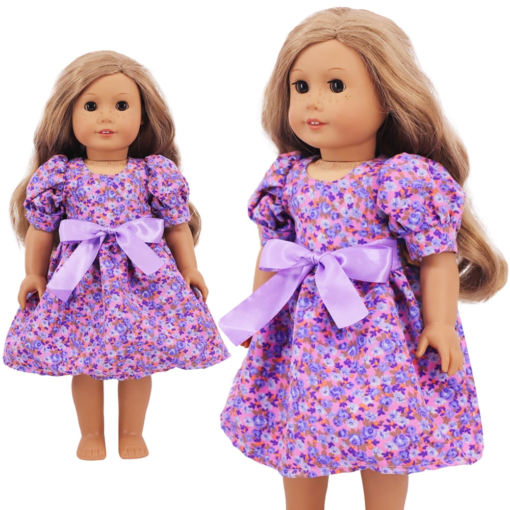 Kawaii Doll Dress Clothing Accessories For 43cm Born Baby Doll 18 Inch American Doll Girl s Toys zapfs Birthday Christmas Gift
