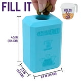 Chew King Premium Treat Dog Toy, Large, Natural Rubber Fillable ...