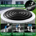 5.4 Ft Inflatable Hot Tub Cover- Energy Saving lid for Round Hot Tub ...