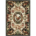 SAFAVIEH Chelsea Elinor Rooster Novelty Wool Area Rug, Ivory/Black, 3 ...