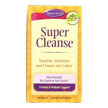 Nature's Secret Super Cleanse Capsules, 100 Ct - Walmart.com