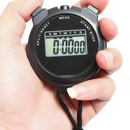 Digital Sports Stopwatch Waterproof Digital Timer Stopwatch for Sports ...