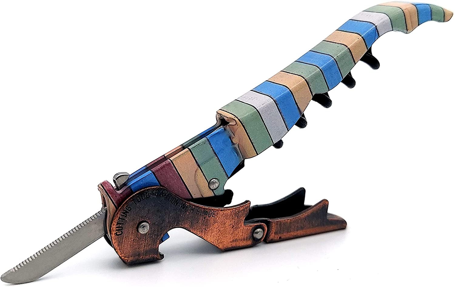 Pulltap's Genuine Wood 900 Collection Corkscrew Wine Key Bottle Opener (Wood Color) - Walmart.com