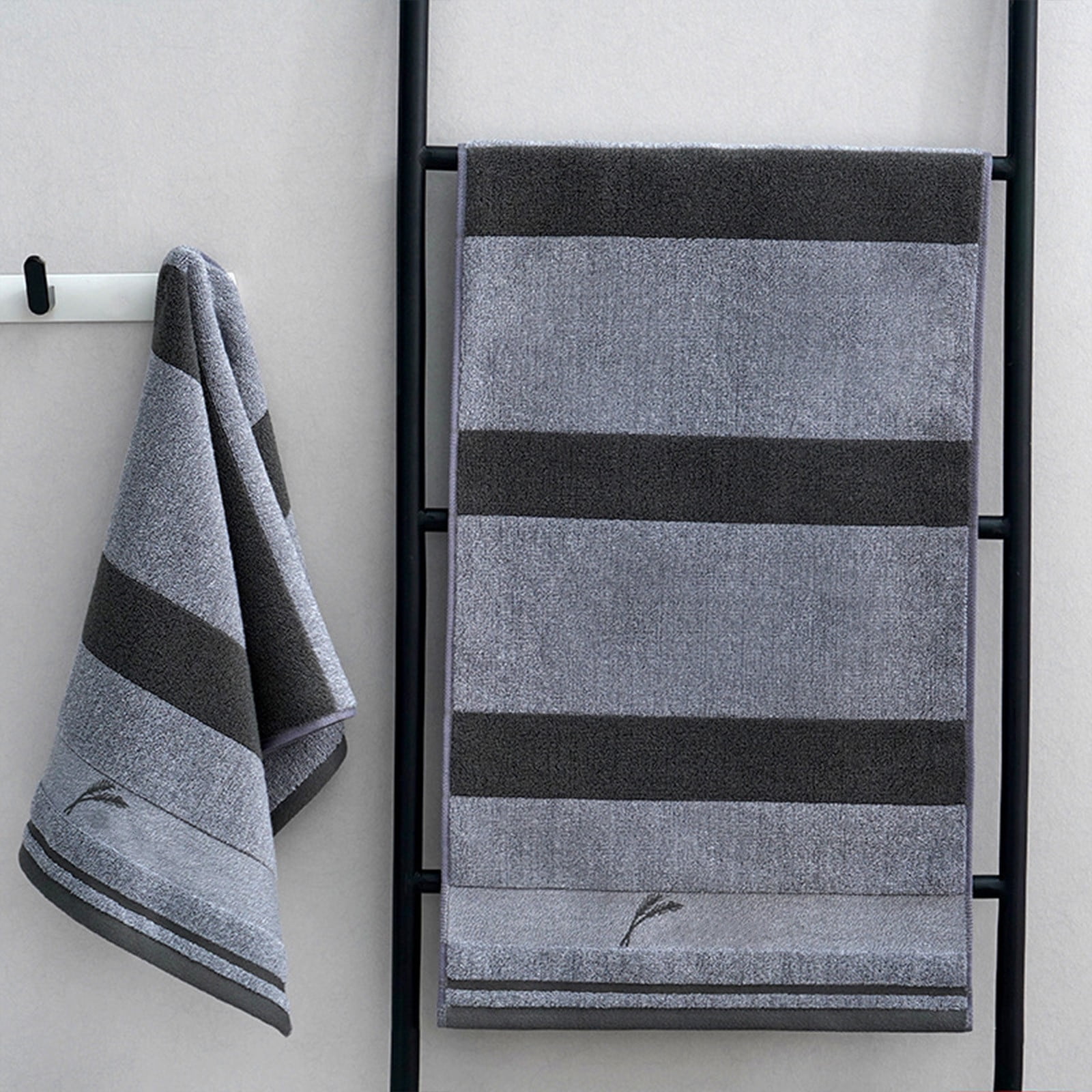 Click here for Lksixu 4 Pcs Bath Towels Set For Bathroom Cotton T... prices