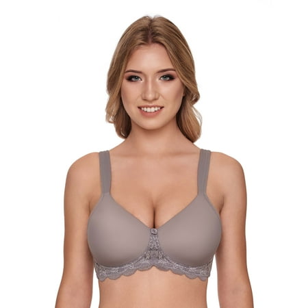 Susa 8129-268 Latina Frosty Lavender Floral Lace Padded Non-Wired Full Cup Bra 38D | Walmart Canada
