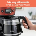 Mr. Coffee 12-Cup Programmable Drip Coffee Maker with Strong Brew ...
