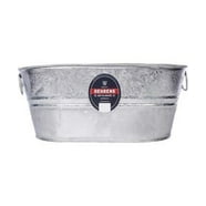 Behrens Tub 4 Gal Oval Galvanized - Walmart.com