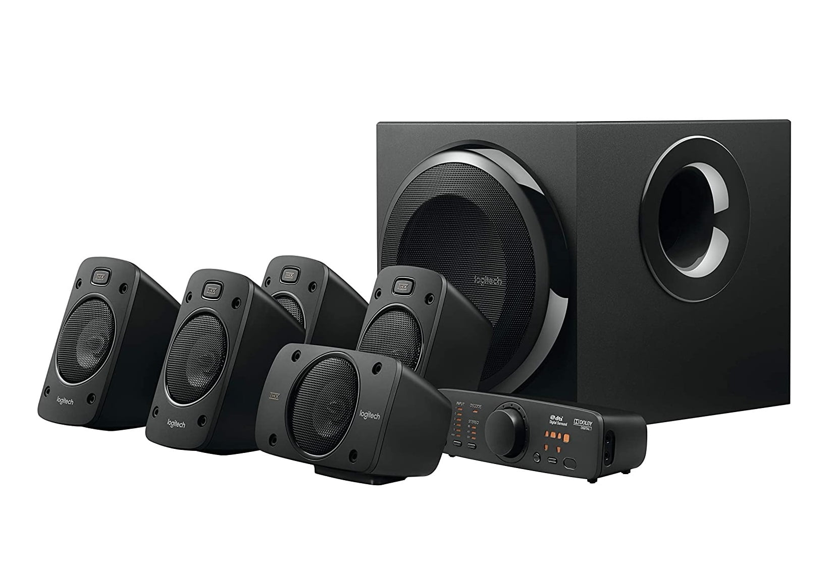 BOCINAS Logitech Z906 5.1 SURROUND SOUN SPEAKER SYSTEM Sonido ...