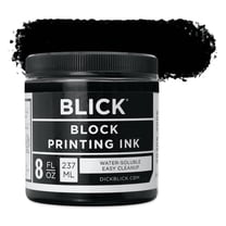 Blick Water-Soluble Block Printing Ink - Black, 8 oz Jar - Walmart.com