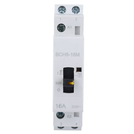 Household AC Contactor Switch BCH8-16M With Manual Function 2P16A ...