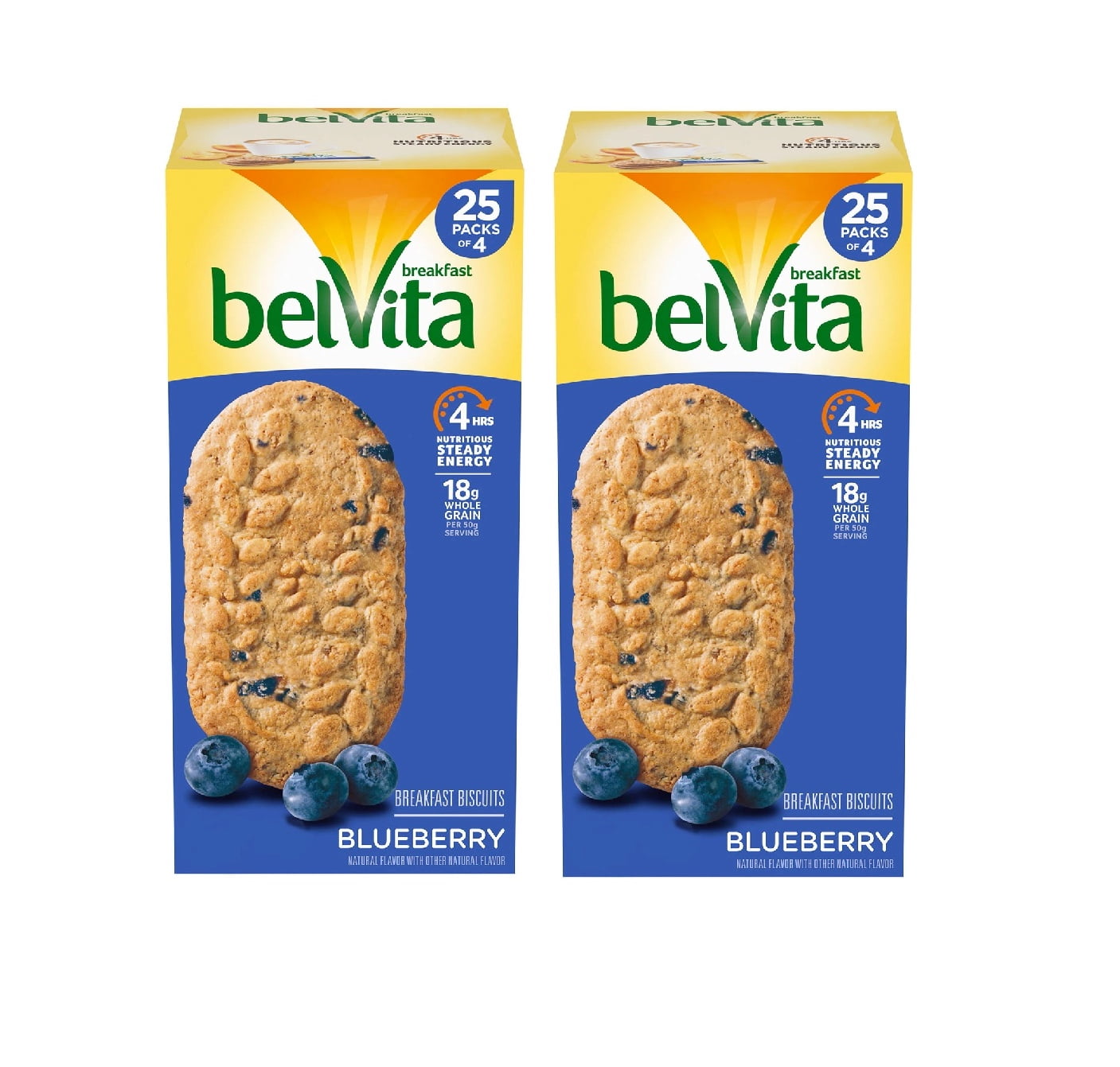 belVita Blueberry Breakfast Biscuits (25 pk.) 2PK - Walmart.com
