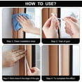 Self-Adhesive Brush Weather Stripping High Density Felt Door Brush ...