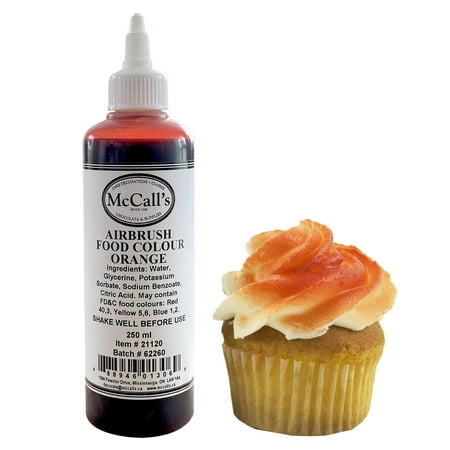 Airbrush Food Color Orange - 250 ml (8 oz) - Walmart.ca