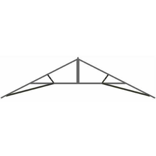 Lifetime 11-Foot Shed Snow Load Kit (Truss Reinforcement), Black ...