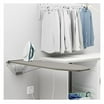 180° Rotation Retractable Ironing Board Closet Gray Folding Pull-Out ...