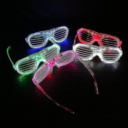 Led Light Up Glasses 4 Color Options 3 Modes, Led Flashing Glasses ...