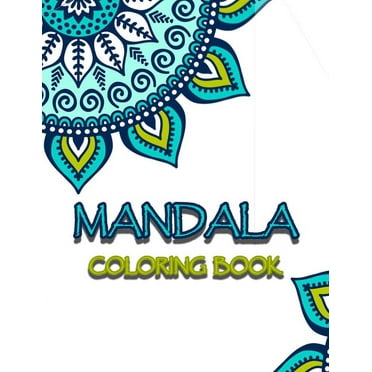 50 Amazing Mandalas Coloring Book For Adults: An Adult Coloring Book ...