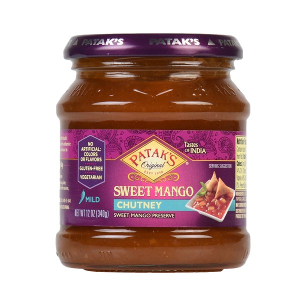 Patak's Original Sweet Mango Chutney, 12 oz - Walmart.com - Walmart.com