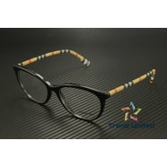 Burberry Eyeglasses BE2299 3001 52mm Black / Demo Lens - Walmart.com