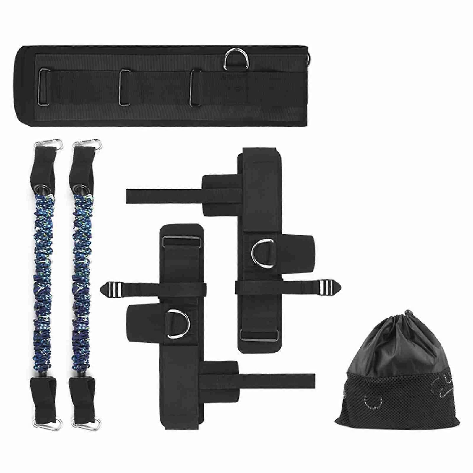 Vertical Jump Trainer Leg Strength Resistance Bands Set for Basketball ...