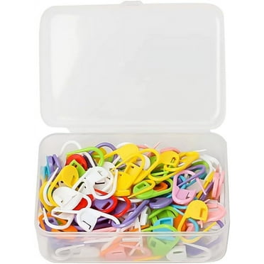 Crochet Locking Stitch Markers, Knitting Stitch Rings, Open Knitting ...