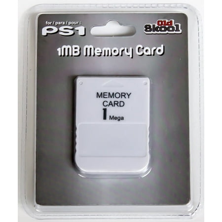 PS1 Memory Card for Sony PlayStation 1 (1MB) - Walmart.com
