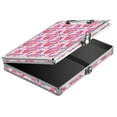 Vaultz Patterned Locking Storage Clipboard, 2-5/16" x 10", Pink Floral ...