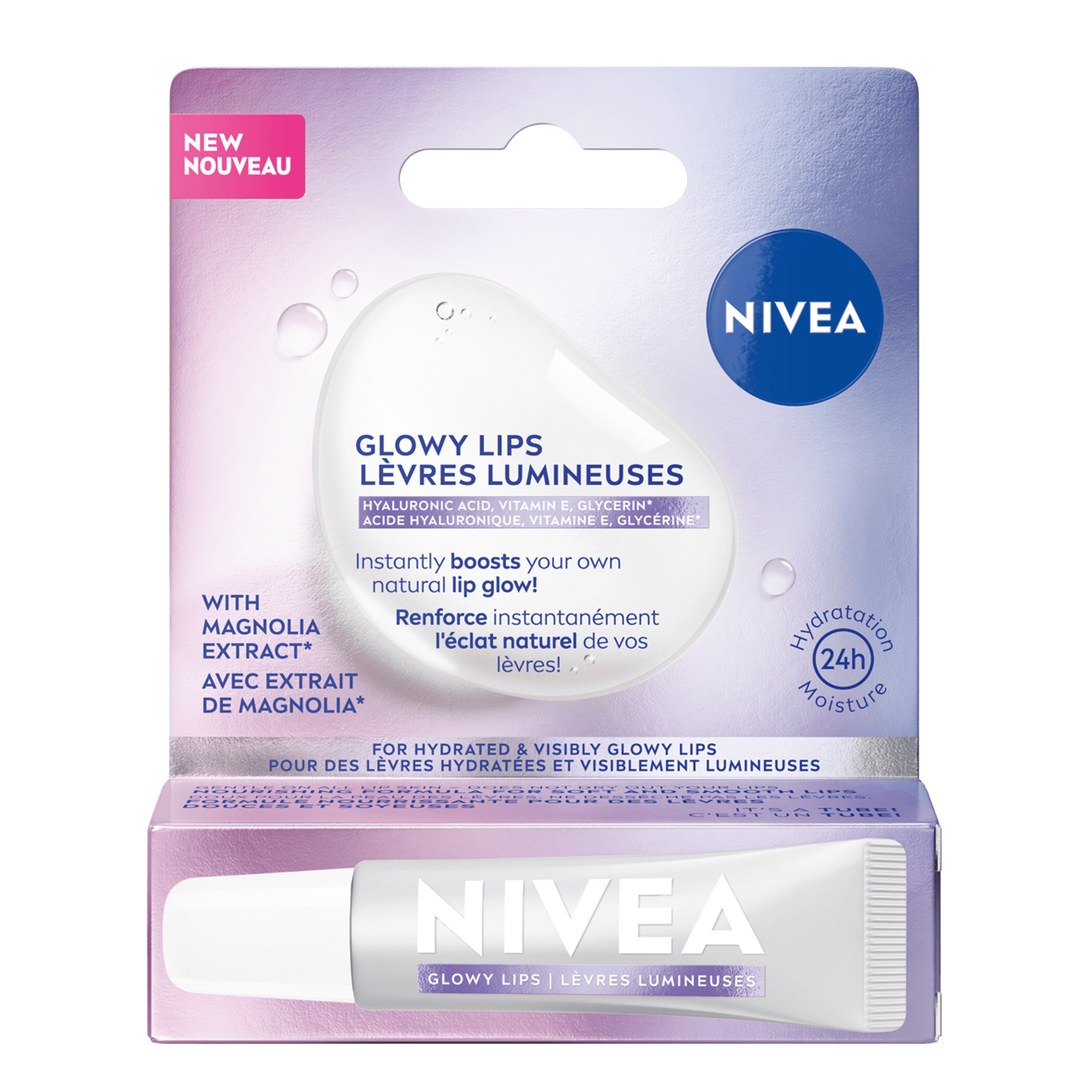 Click here for Nivea Glowy Lips  Magnolia Extract And Hyaluronic... prices