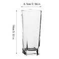 Glass Glass Glass Foreign Glass Water Glassdrinking Glasses Clear Dishwasher Princess House