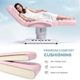 Advwin Electric Massage Table with LED Light & Foot Control, Adjustable ...