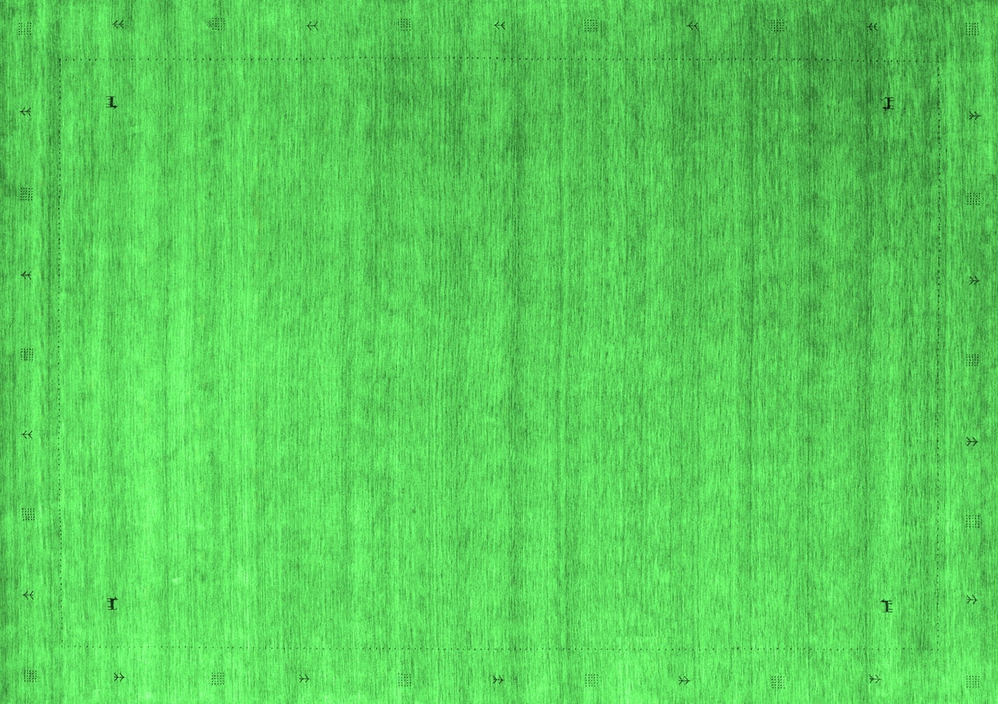 Ahgly Company Indoor Rectangle Abstract Green Contemporary Area Rugs, 2 ...