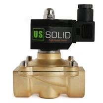 U.S. Solid Electric Solenoid Valve IP65 DC 12V Brass 1 inch - Walmart.com