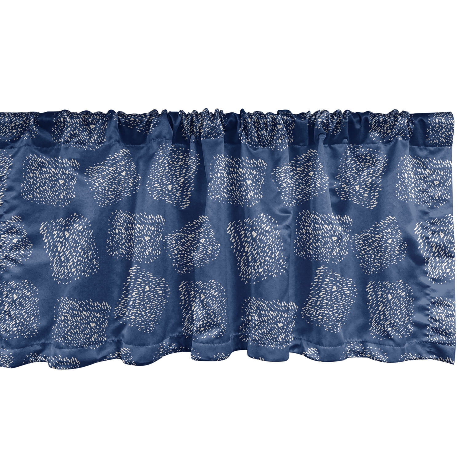 Blue and White Window Valance Pack of 2, Traditional Japanese ...