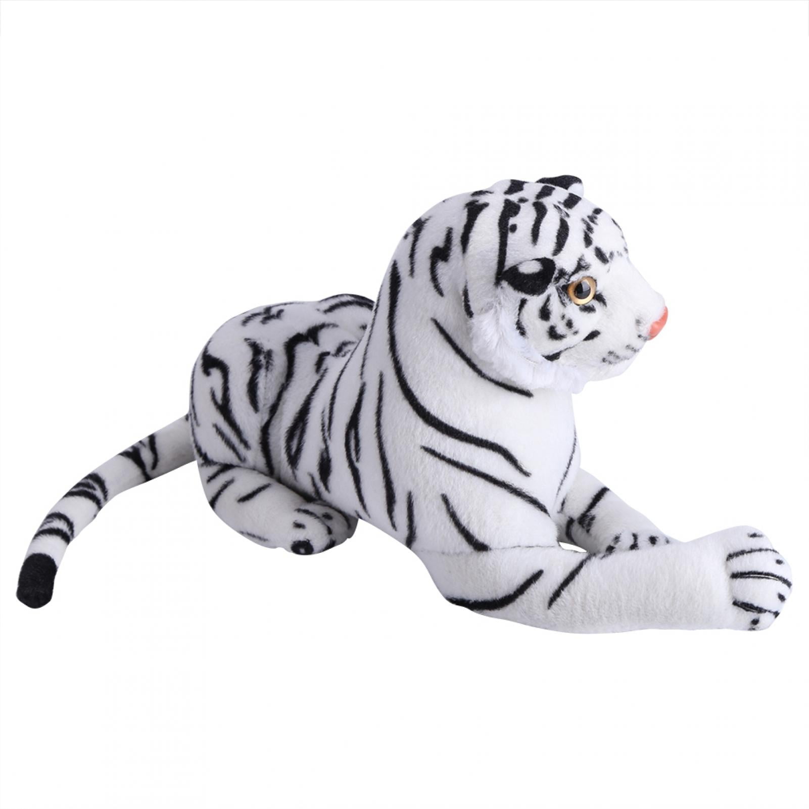 Click here for Sonew Artificial Tiger Plush Animal Big Cat White... prices