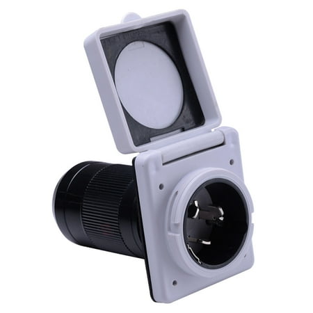 New RV Power Inlet 50 Amp 125/250V Marine Twist Lock White A10-50invp ...
