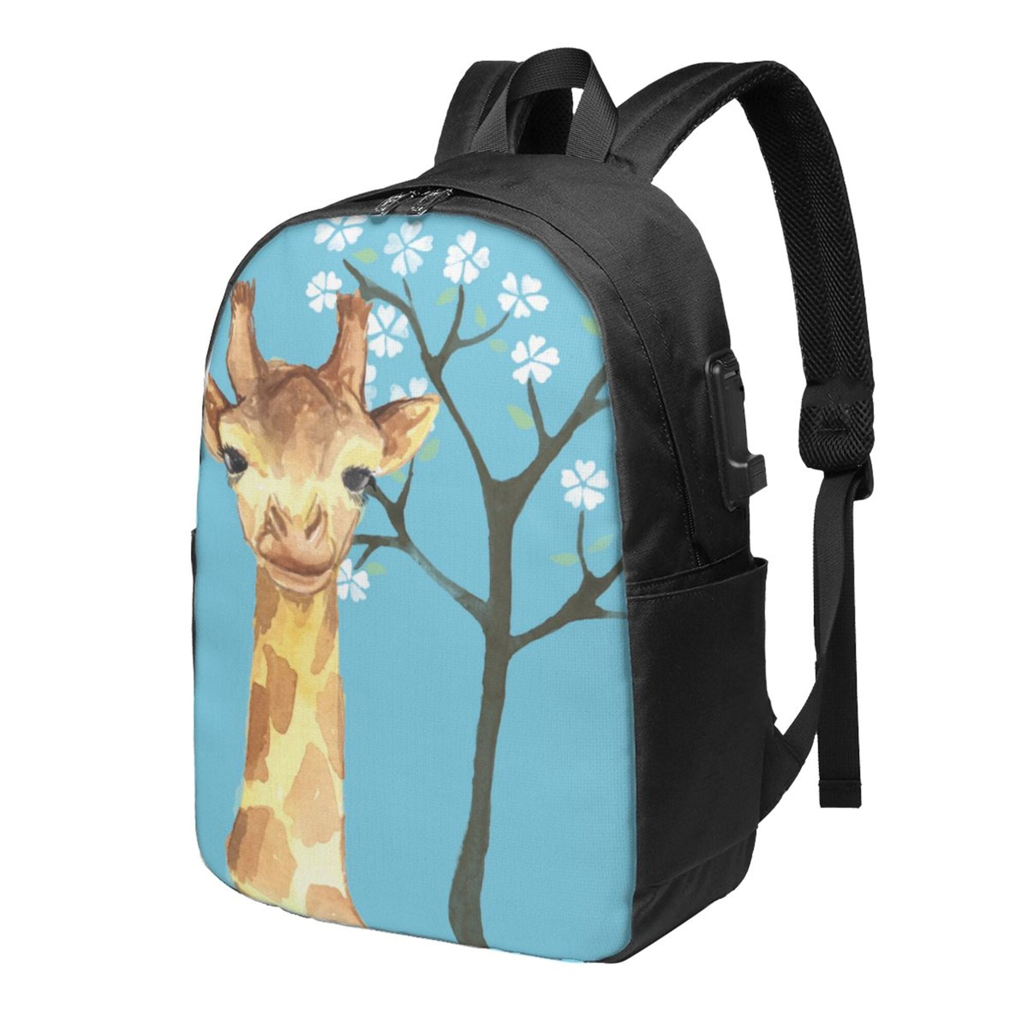 YFYANG 17" Laptop Backpack, Cute Cartoon Giraffe Fashion Travel Work ...