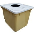 EQCOTWEA Hydroponic Bato Bucket 6 Plant Site Grow Kit Box-Type ...