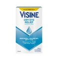 Visine Tears Dry Eye Relief Lubricant Eye Drops, .5 Fl. Oz (Pack Of 2 ...