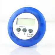 Mainstays Digital Kitchen Timer, Magnetic Countdown Count up Timer with ...