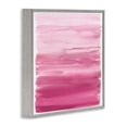 Stupell Industries Gradient Pink Blush Gray Framed Giclee Art, design ...