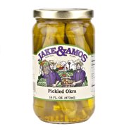 Ricks Picks Smokra Pickled Okra with Smoked Paprika, 15 oz, (Pack of 6) - Walmart.com