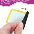 Koolleo 10pcs Dry Erase Magnetic Labels Name Plate Tags Reusable Label ...